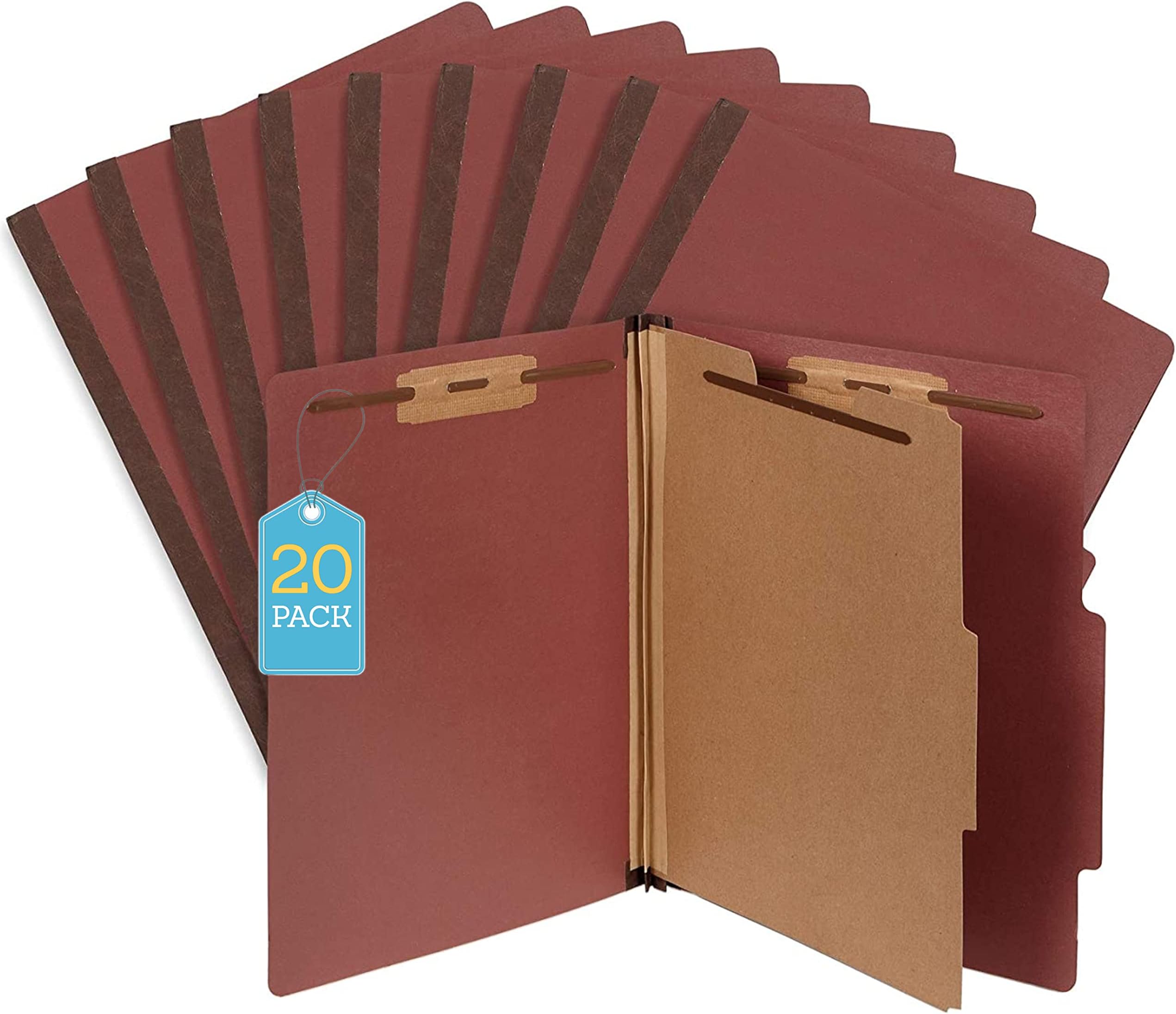 Amazon.com : Smead Pressboard Classification File Folder with ...