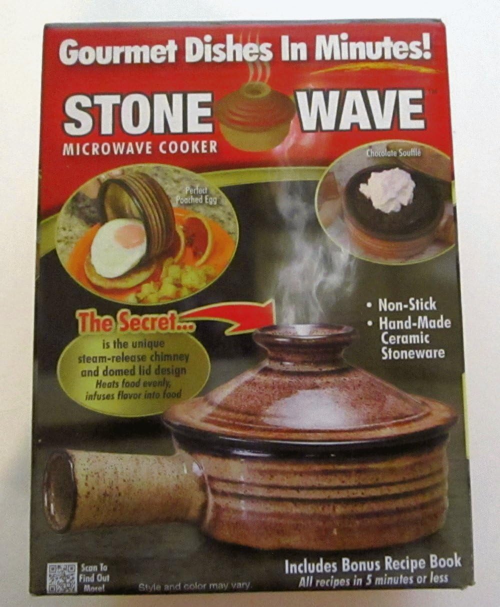 Telebrands Stone Wave Microwave Cooker : Amazon.co.uk: Home & Kitchen