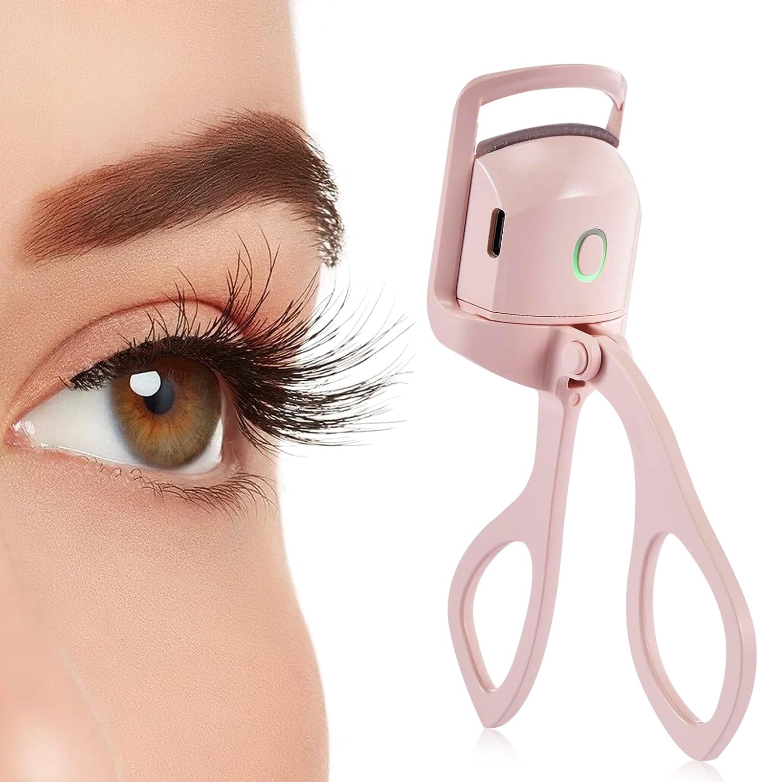 Amazon.com : Dust2oasis® Heated Eyelash Curlers,Rapid Heat Lash Curler ...