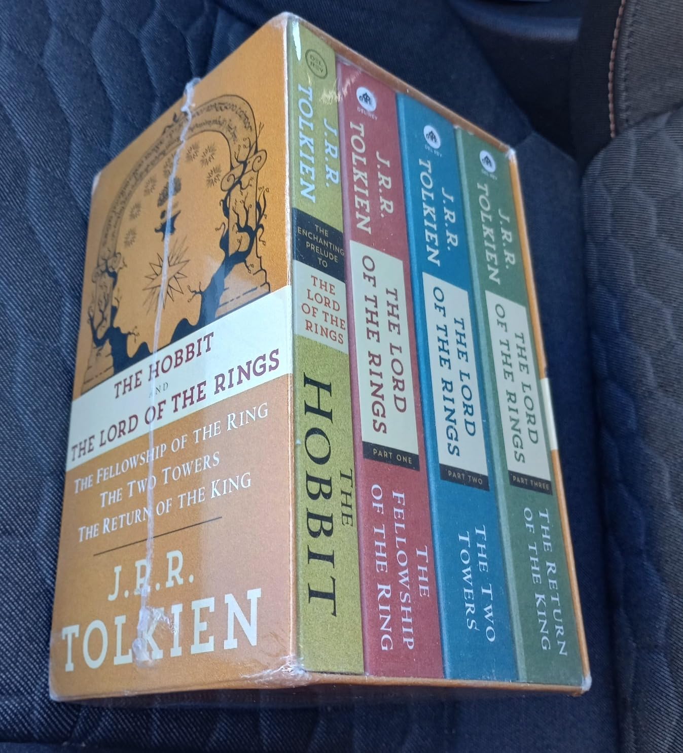 $4/mo - Finance J.R.R. Tolkien 4-Book Boxed Set: The Hobbit and The ...