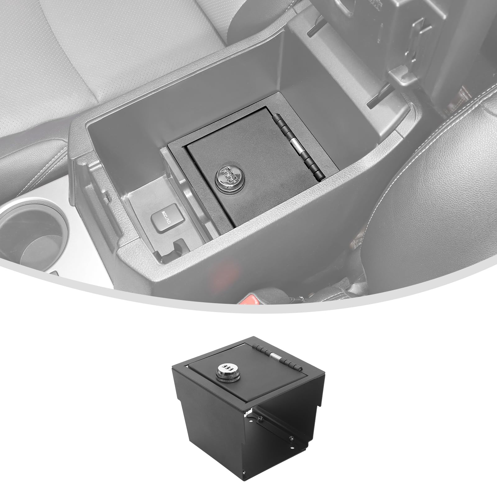 Amazon.com: Linskip Console Safe Storage Compatible with 2010-2024 ...