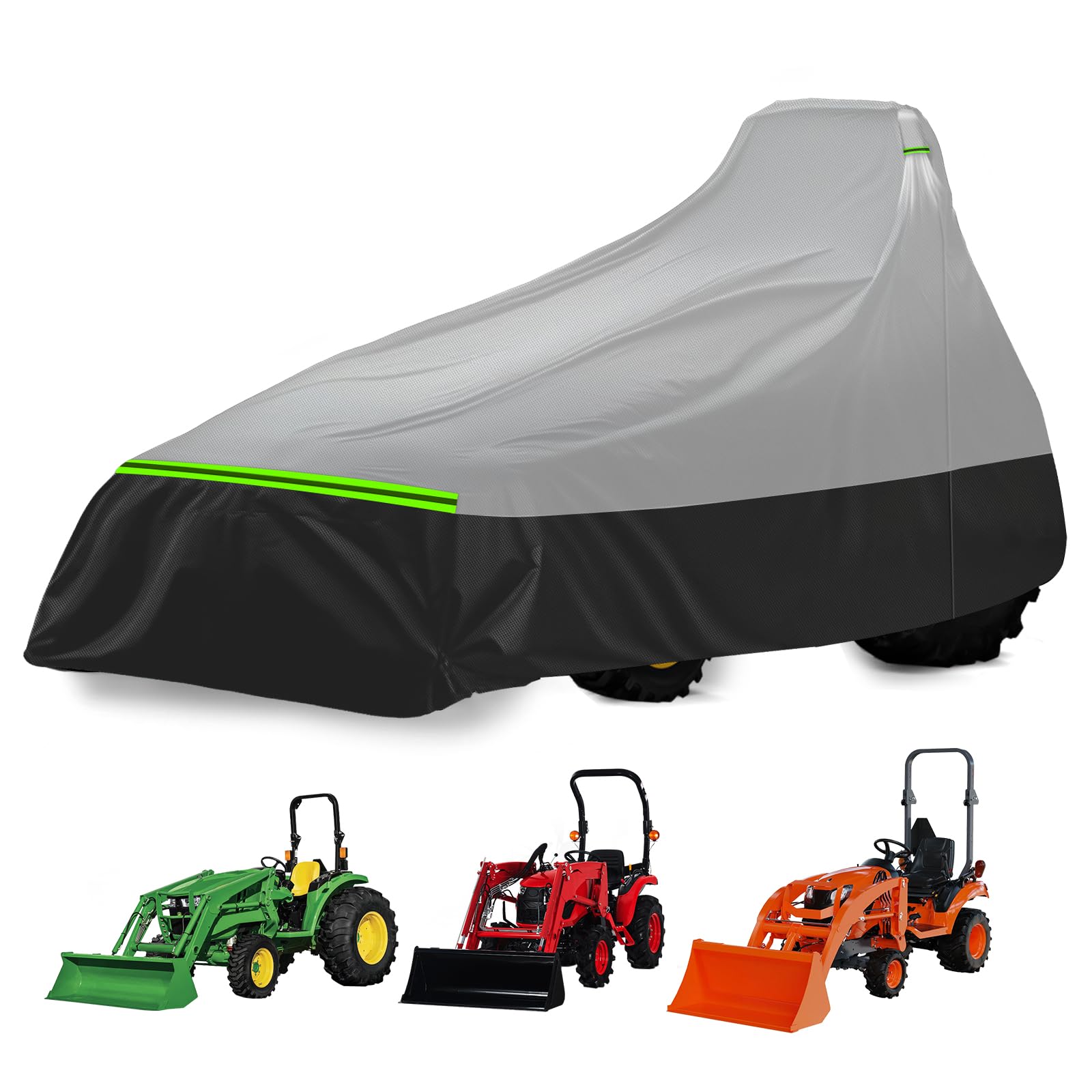Amazon.com: Kistrba Tractor Cover Compatible with Most Compact Tractors ...