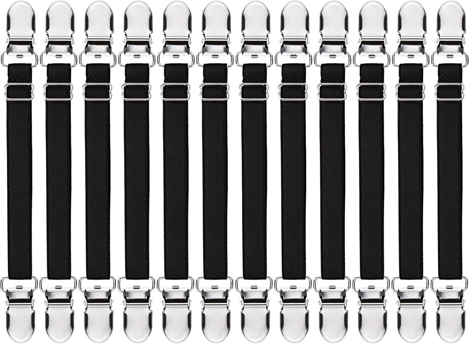 Amazon.com: Boao Bed Sheet Clips Straps Sheet Corner Straps Holder ...