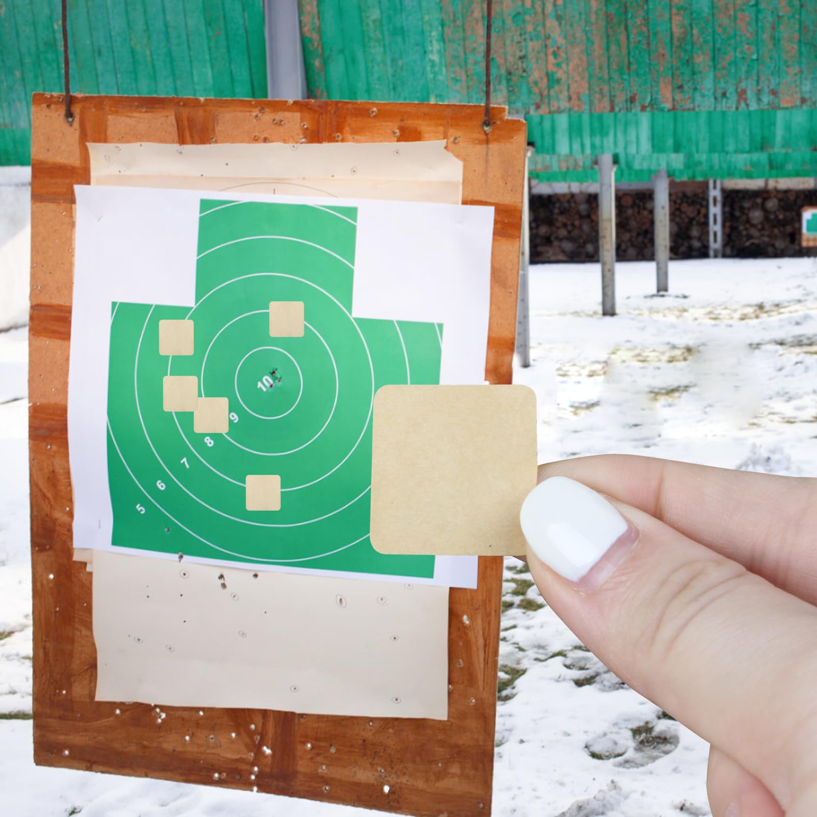 Snapklik.com : KMVORZE 2000 Pcs Square Target Pasters