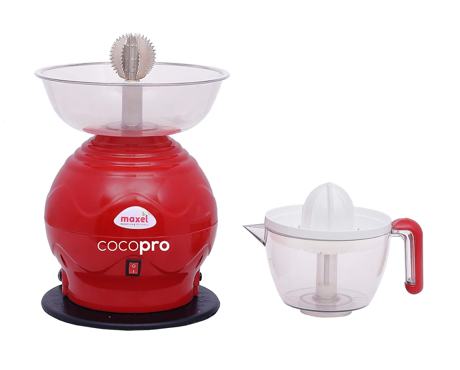 Buy Maxel Cocopro Electric Coconut Scraper/Grater With Citrus Juicer ...