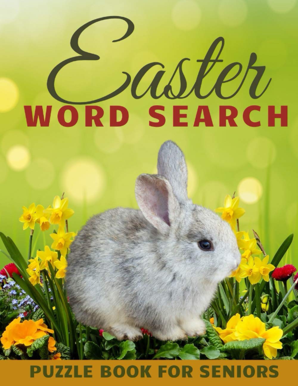 Easter Word Search Puzzle Book for Seniors: Relaxing and Spring ...
