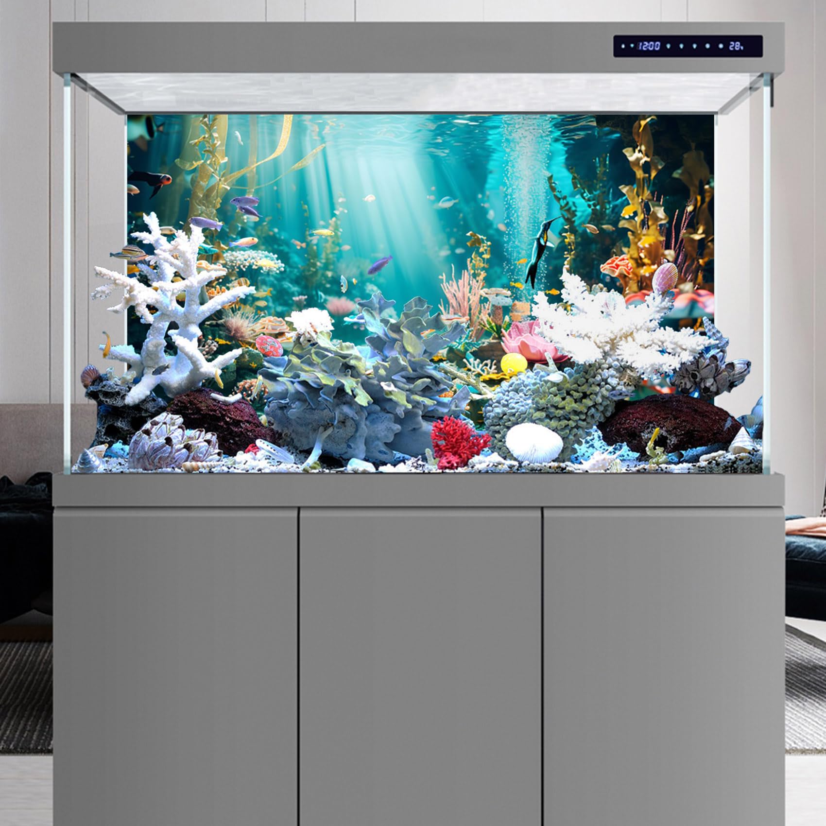 Snapklik.com : Fish Tank Background 36x20 Inch Aquarium Background ...