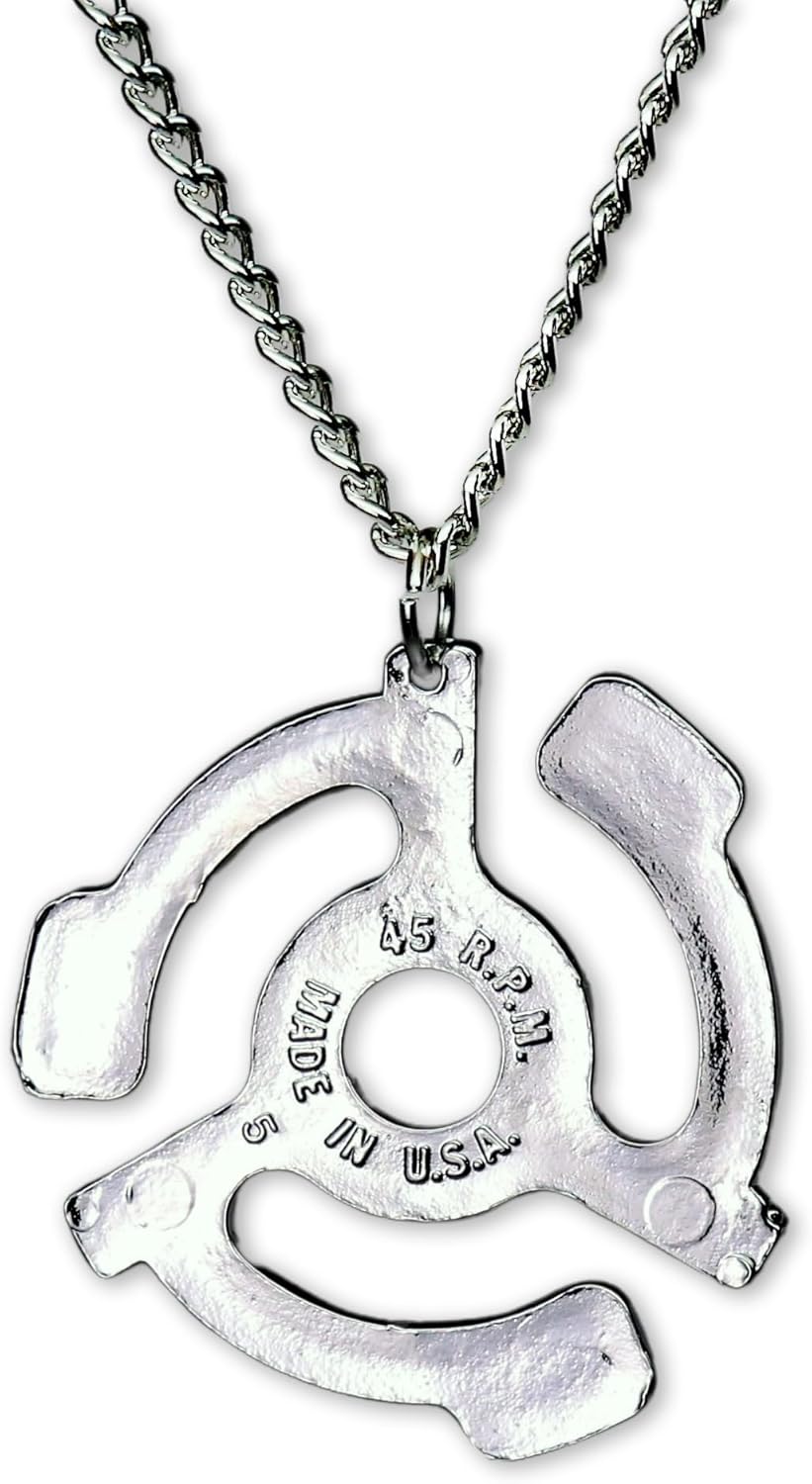 Amazon.com: REAL METAL 45 RPM Record Adapter Silver Finish Pewter ...