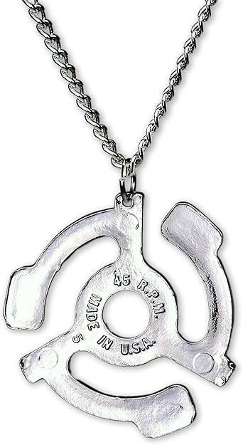 Amazon.com: REAL METAL 45 RPM Record Adapter Silver Finish Pewter ...