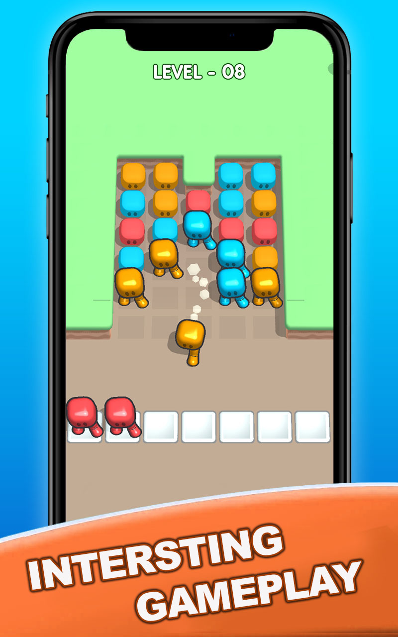 Block Jam Puzzle Color Sort: Match Triple Blocks - Block Order Jam 3d ...