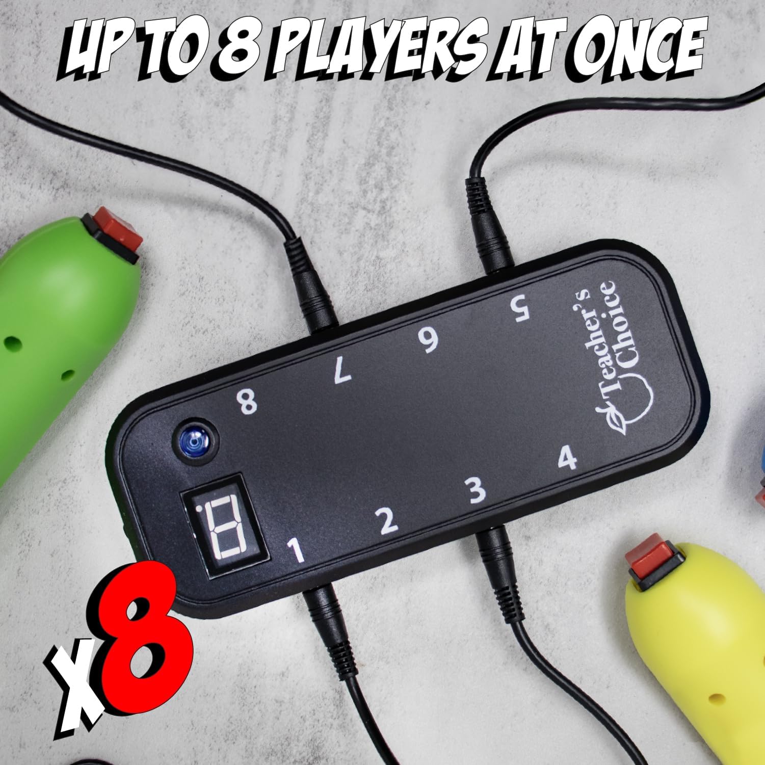Snapklik.com : Teachers Choice 8 Color Handheld Game System - Console ...