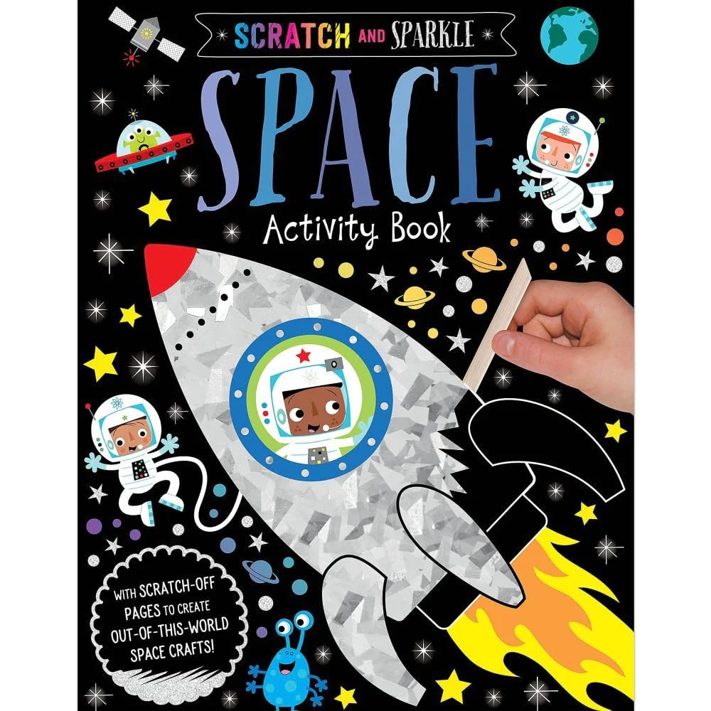Scratch and Sparkle Space Activity Book (Scratch and Sparkle Activity ...