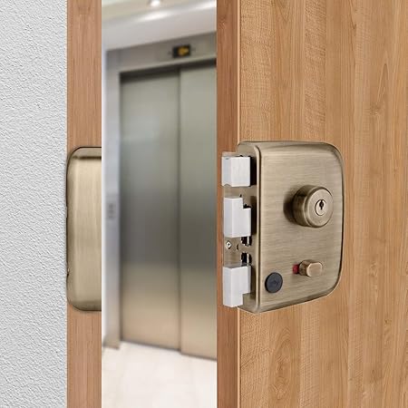 Godrej Rim Lock I Centaur EXS+ I 2C Deadbolt I for Inside/Outside ...