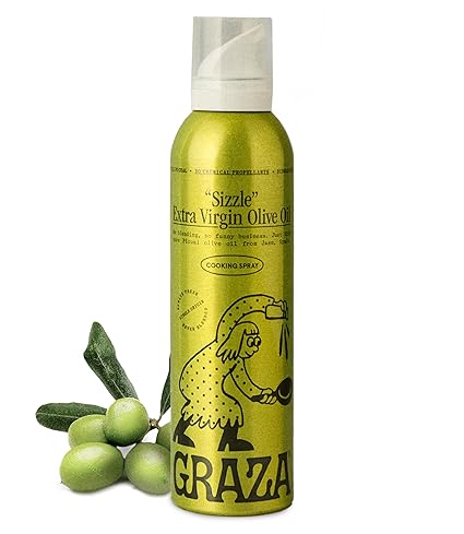 Amazon.com : Graza Sizzle Extra Virgin Olive Oil Spray, Cooking Oil ...