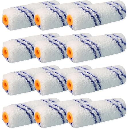 Microfiber Roller Sleeves 1/4" - No-Shed Nap Rollers for Epoxy Resin ...