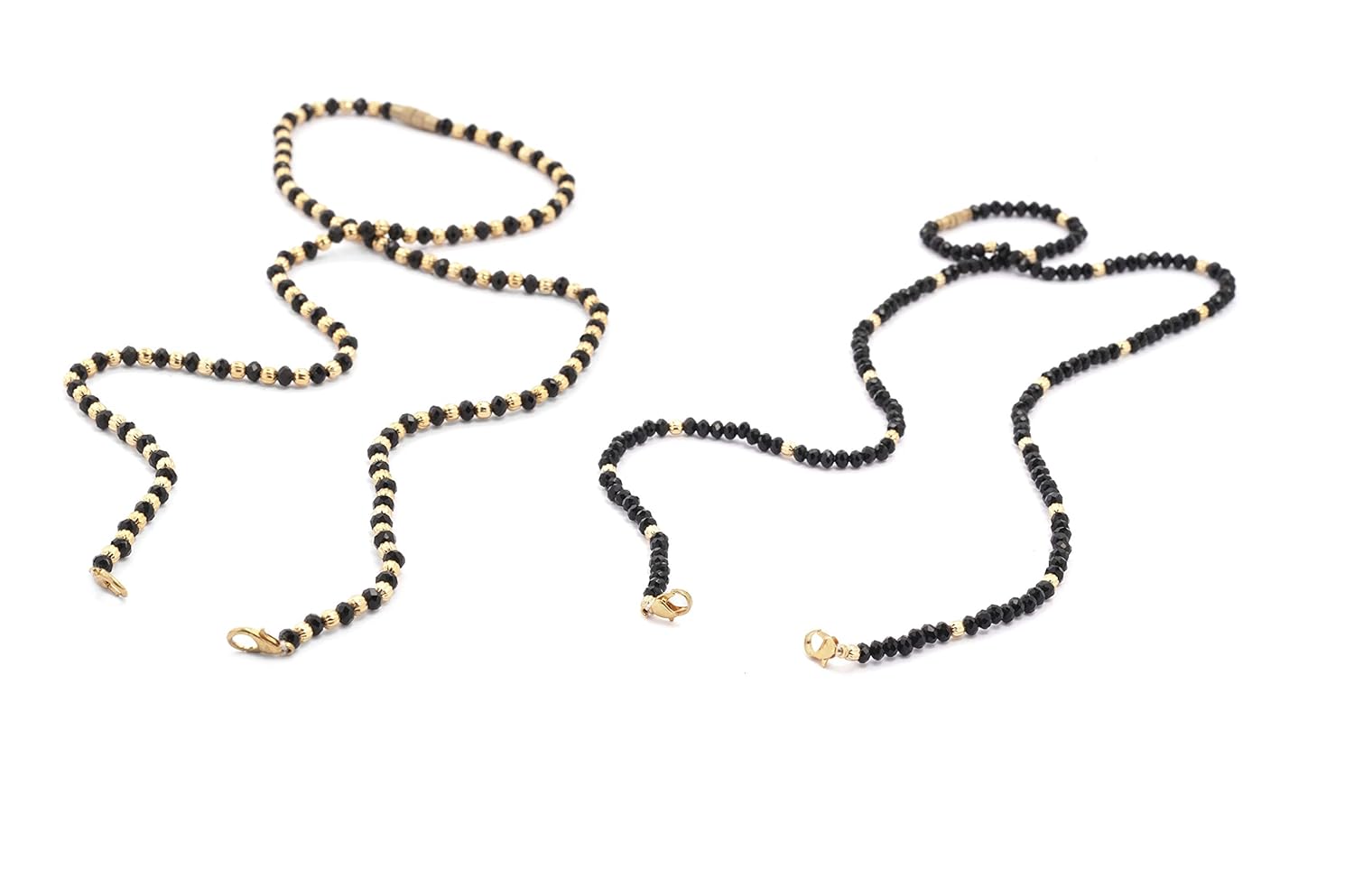 Buy Three Shades Mangalsutra chain without pendant for women Set of 2 ...