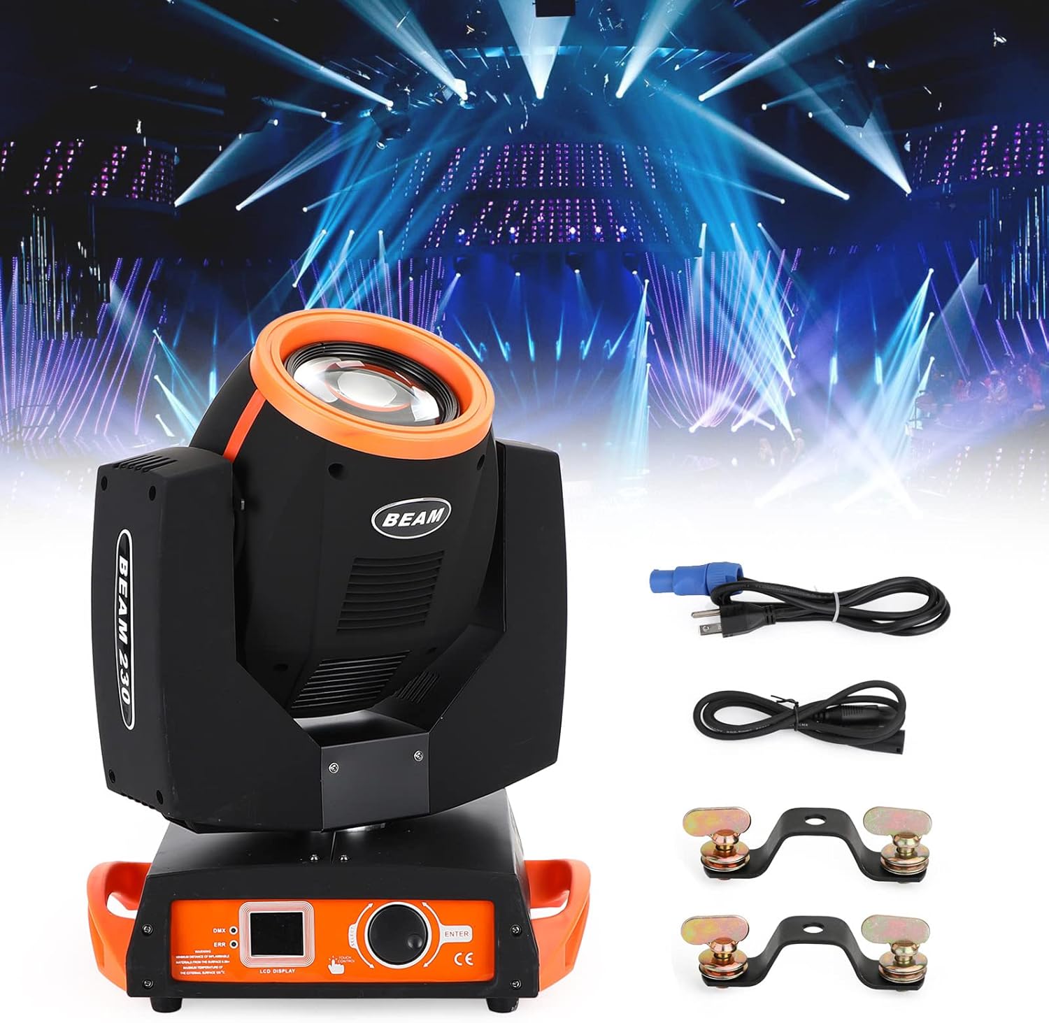 Amazon.com: Topteng 230W Moving Head Light, Stage Lights Spotlight 230W ...