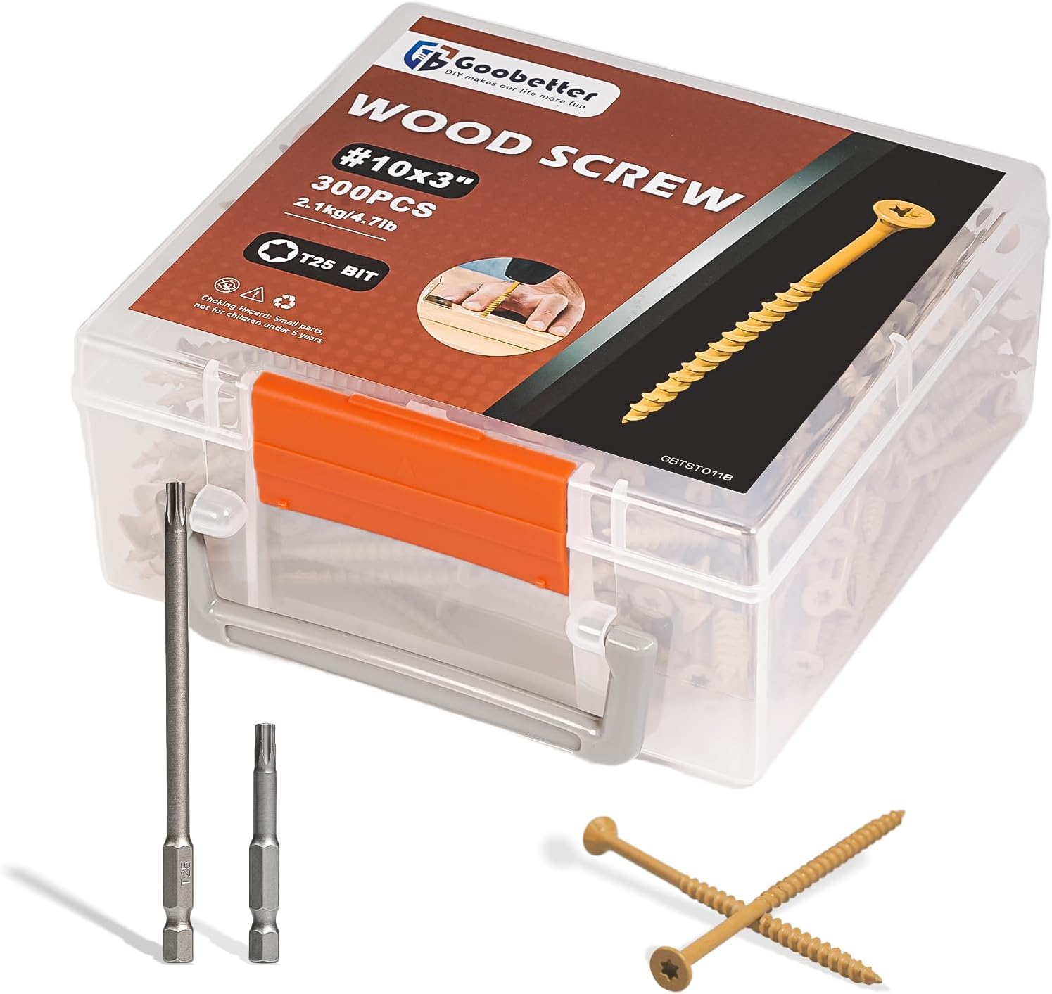 Amazon.com: GRK 02143#10 x 4-3/4" R4™ Multi-Purpose Screws 50 Count ...