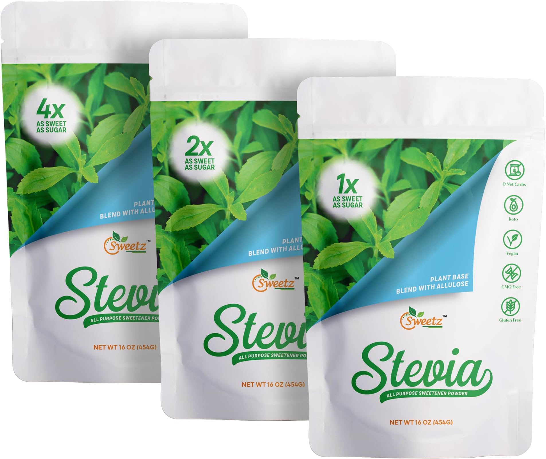 Amazon.com: GOOD GOOD Sweet like Sugar - Natural Sweetener with Stevia ...
