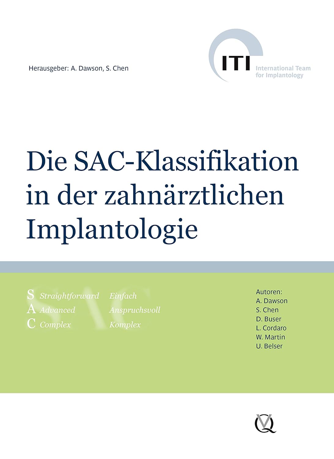 Die SAC-Klassifikation in der zahnärztlichen Implantologie eBook ...