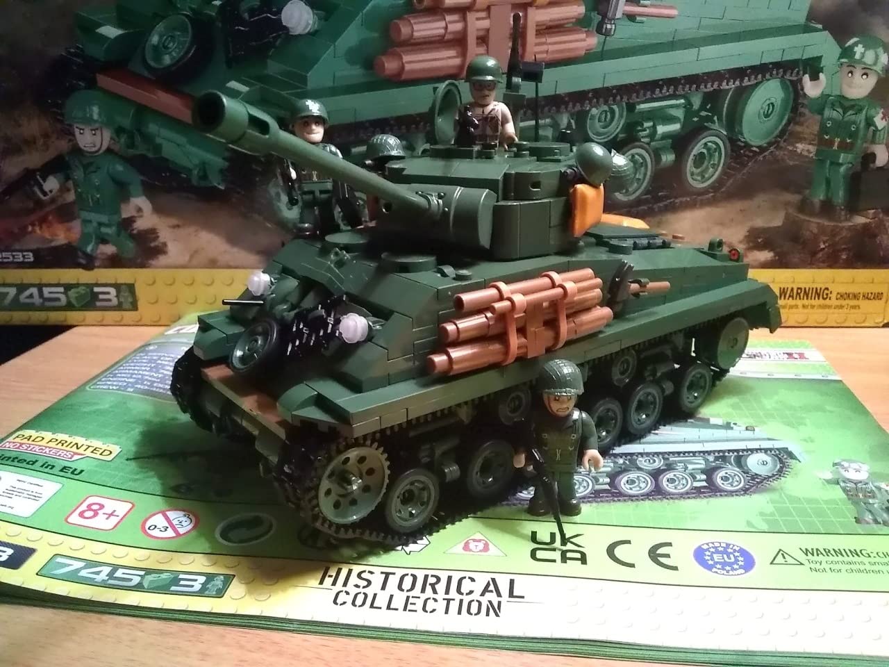 $9/mo - Finance COBI - Small Army M4A3 Sherman | Buy Now, Pay Later