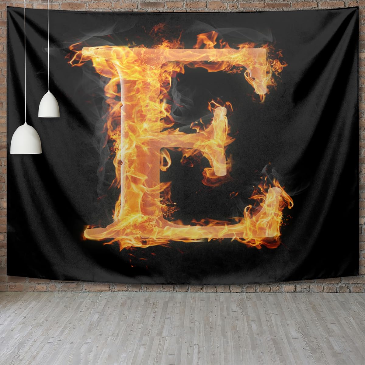 Letter E Fire