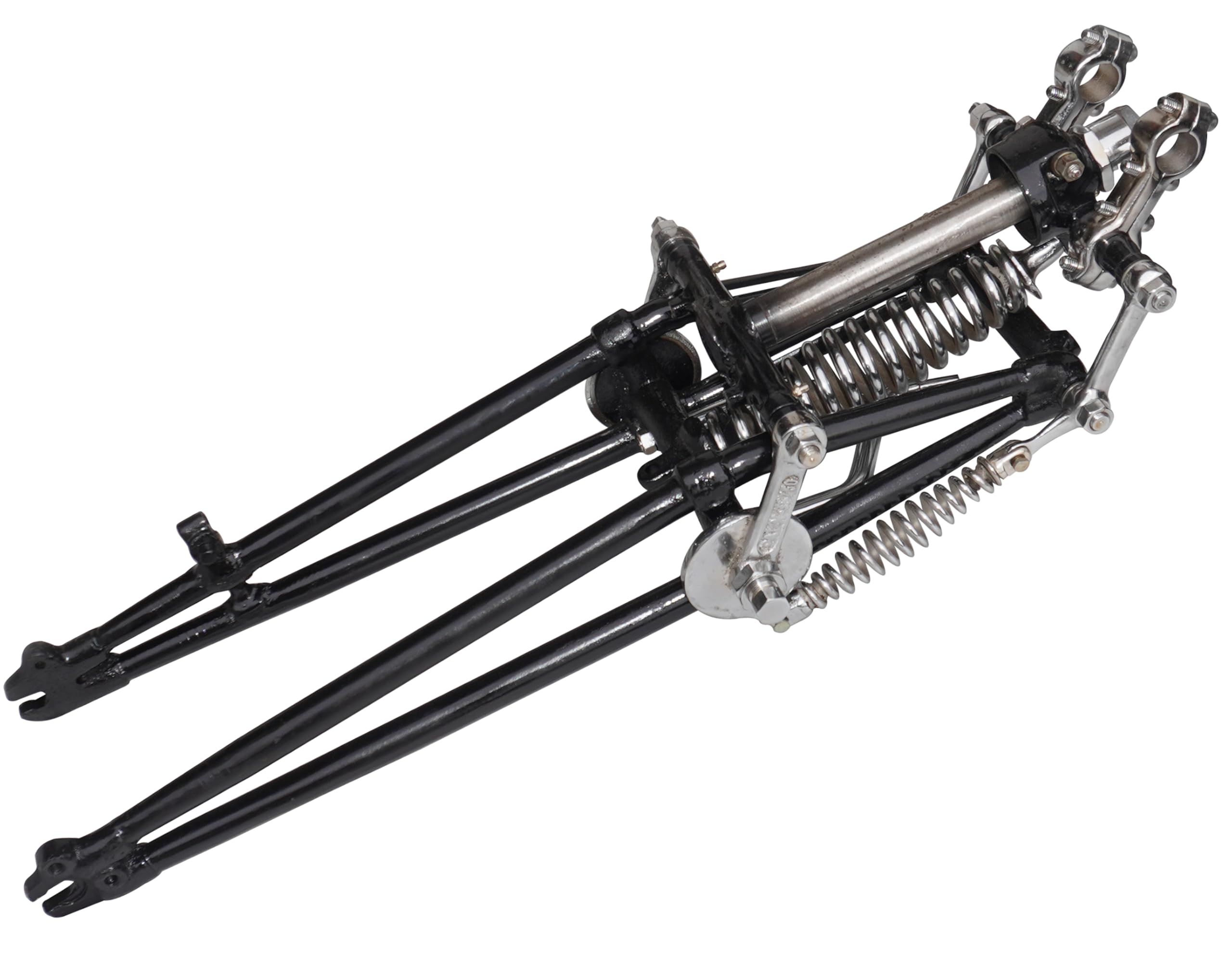 Compatible With Norton 16h Front Girder Fork Springer Assembly Black ...