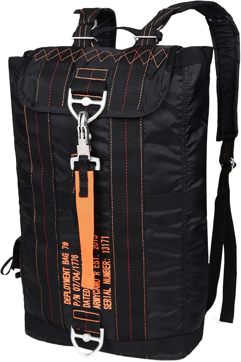 Amazon.com: Military Tactical Backpack Parachute Buckles Hook Nylon ...