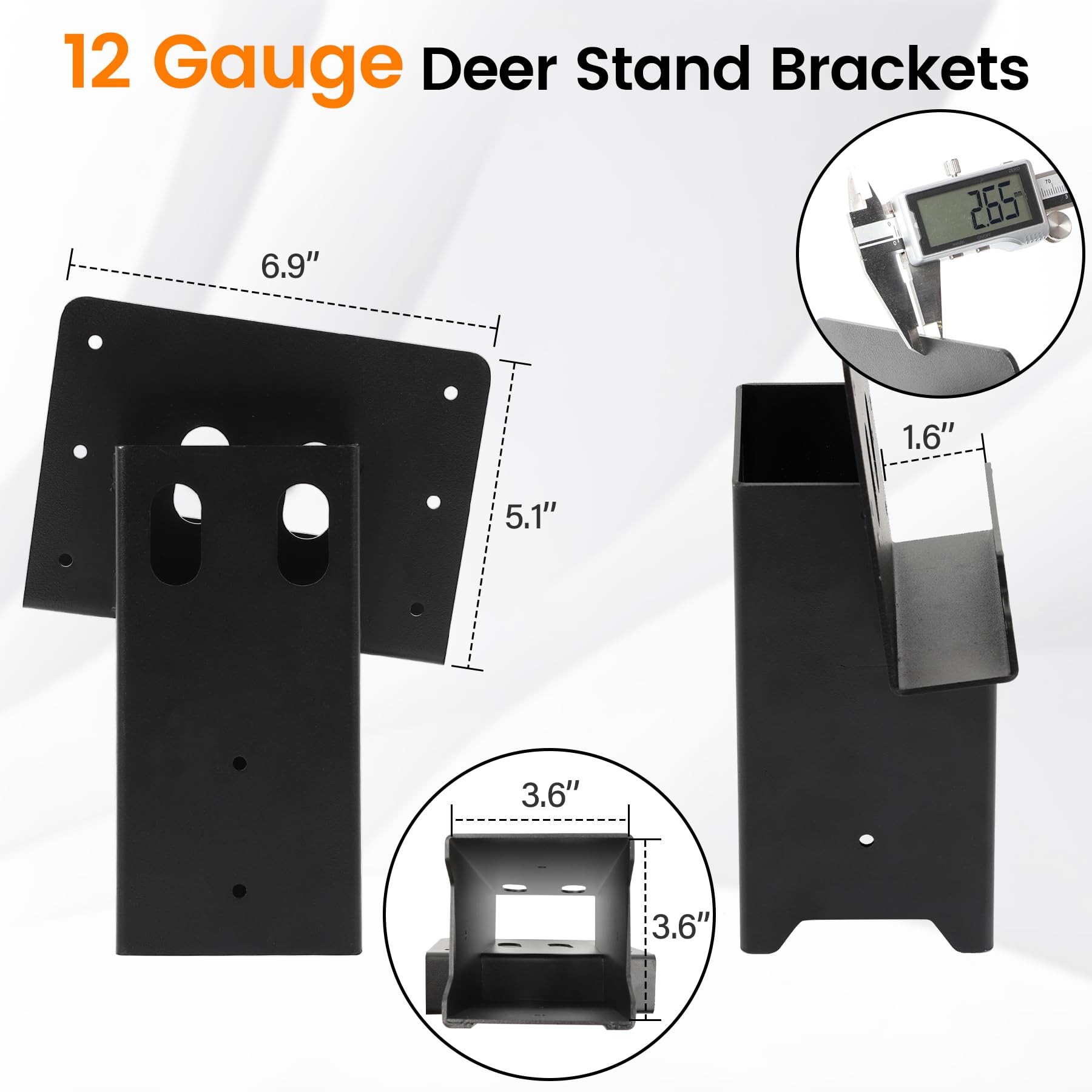 Snapklik.com : Toriexon Deer Blind Brackets, Outdoor 4 X 4 Platform ...