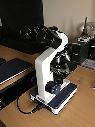 AmScope B120C-E1 40X-2500X LED Digital Binocular Compound Microscope w ...