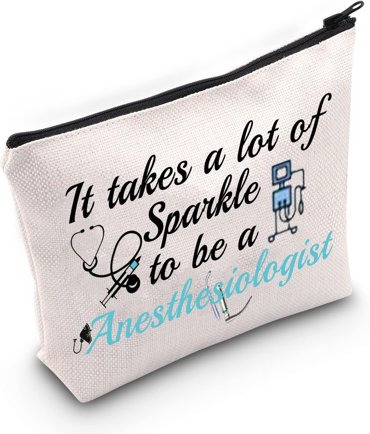 Amazon.com: JNIAP Anesthesiologist Cosmetic Bag Anesthesiologist Doctor ...