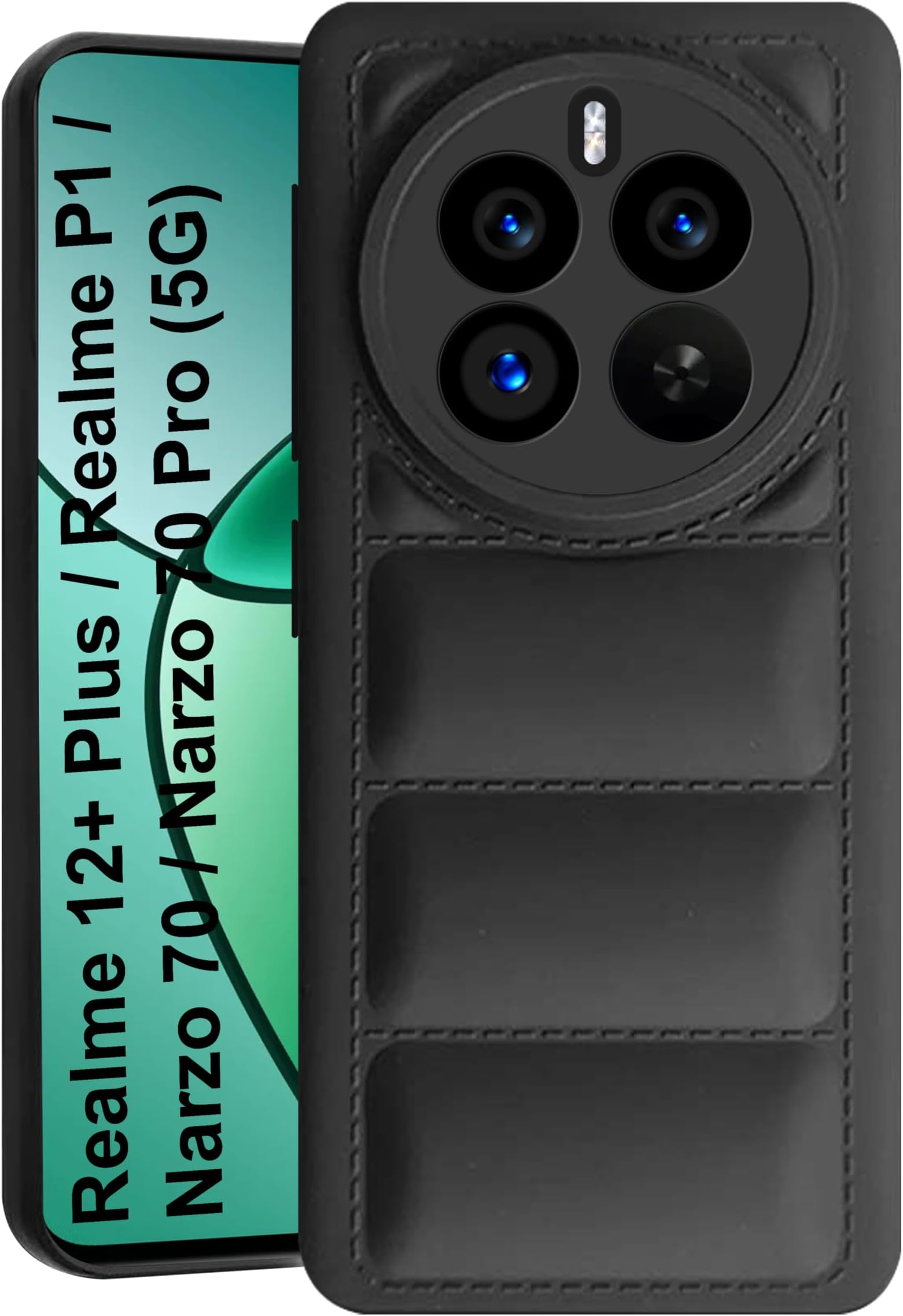 CEDO Realme 12 Pro / 12 Pro+ Plus/Realme P1 Pro (5G) Back Cover ...