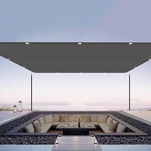 Amazon.co.jp: Shade Veranda 260 x 460 cm Strength Up Uv Cut Ventilated ...