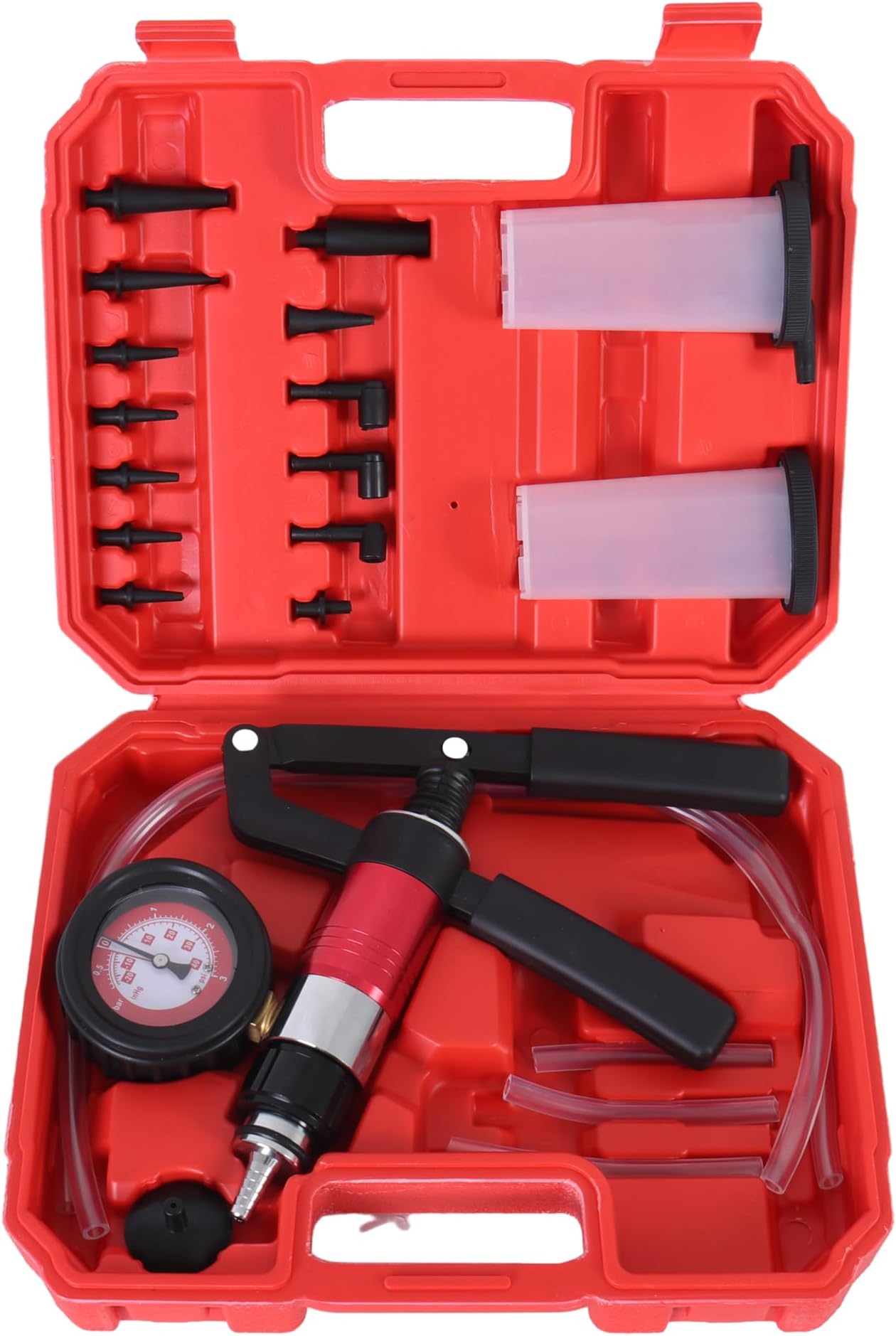 Amazon.com: AUTOSTARSHIP 21pcs Brake System Bleeding Tools with Hand ...