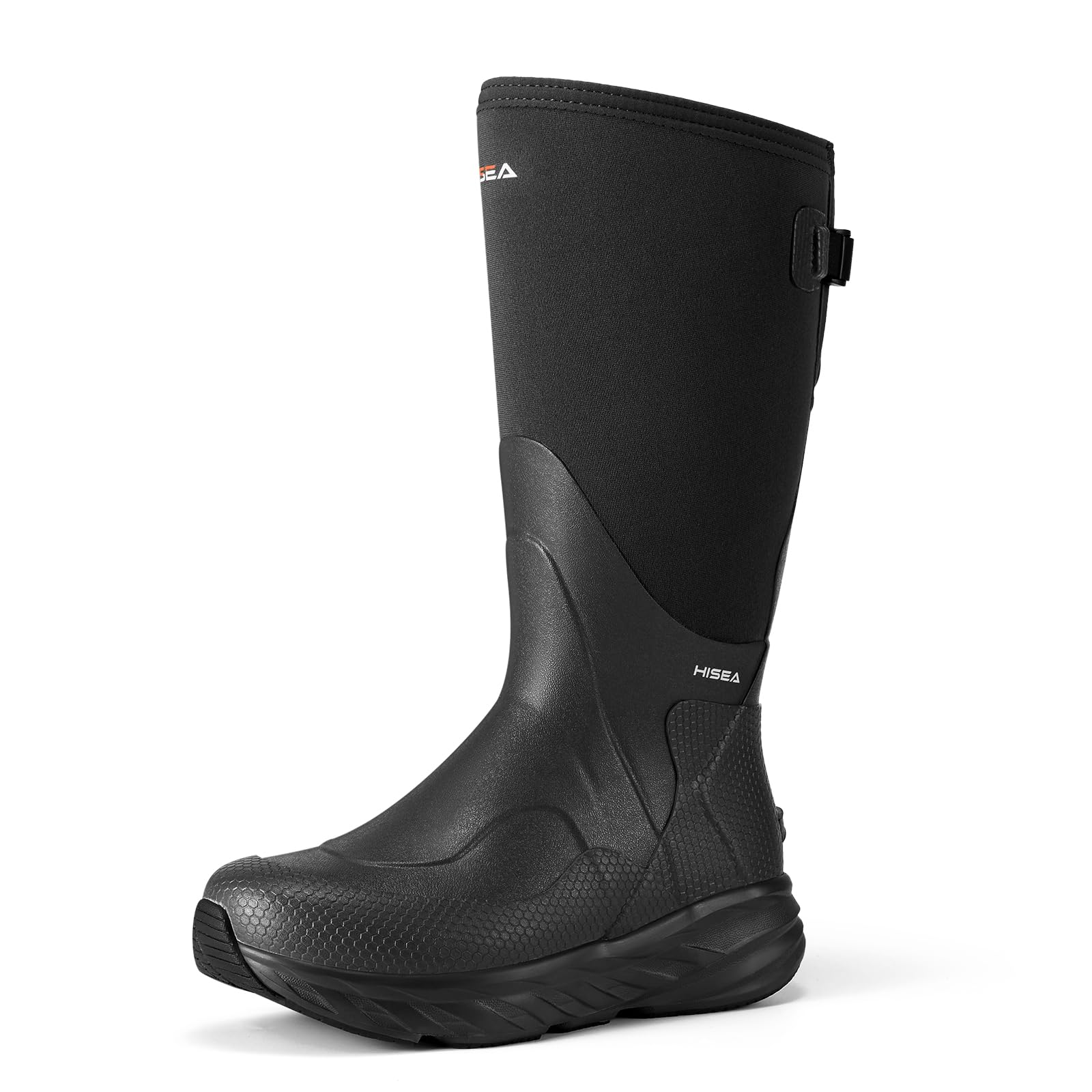 Snapklik.com : HISEA Super Lightweight Mens Neoprene Rain Boots ...