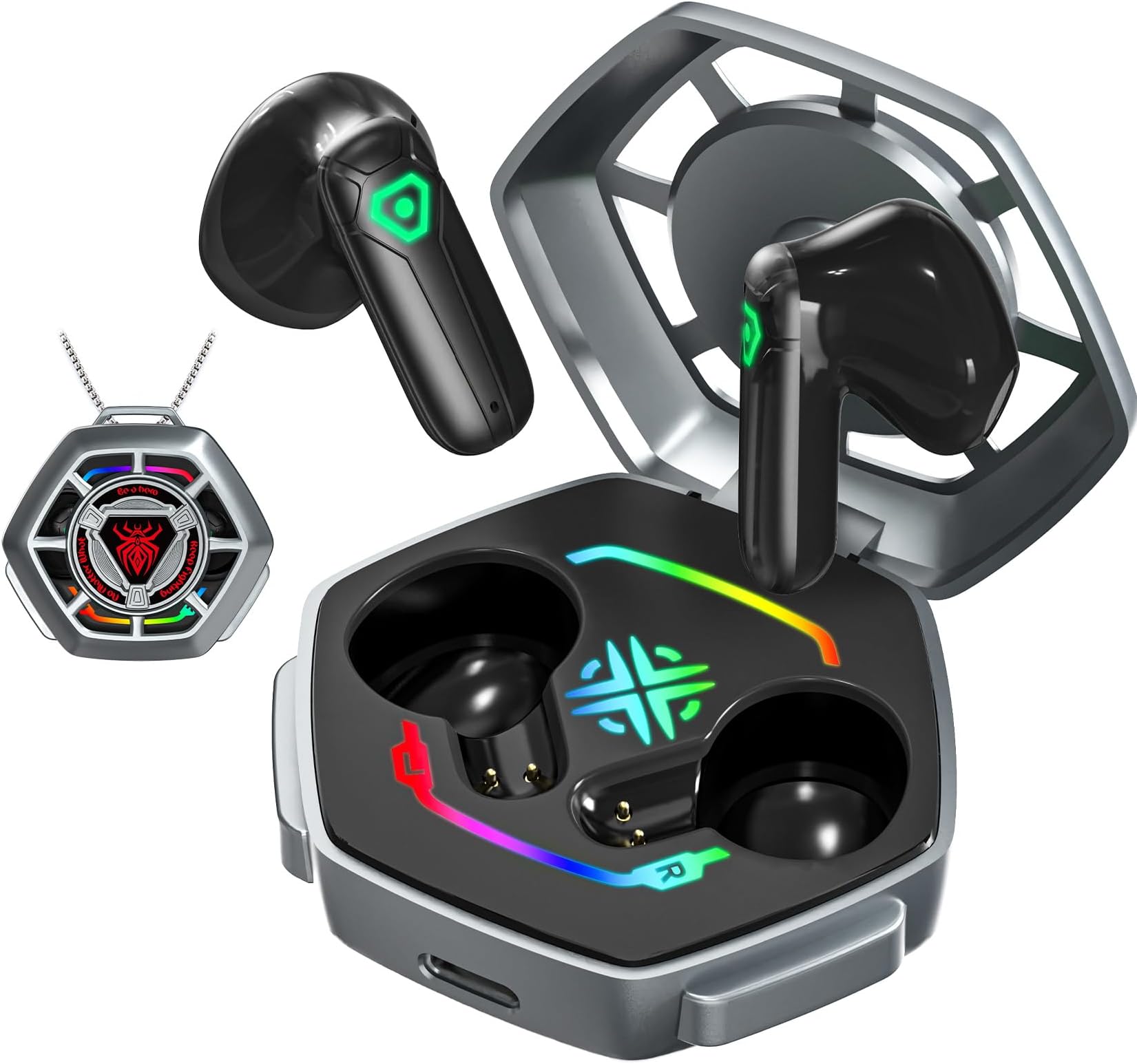 Amazon.com: RCA Wave-78 True Wireless Earbuds, Bluetooth, 20H Playtime ...