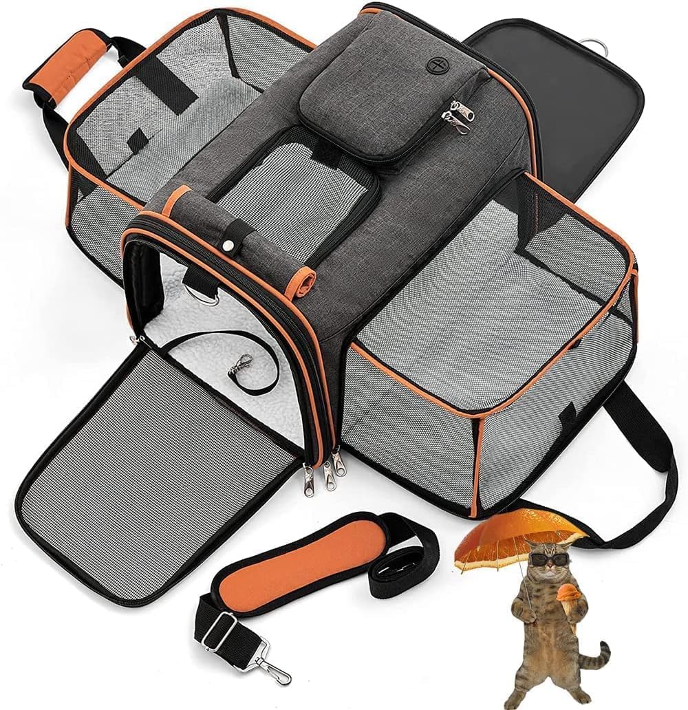PETARCHI DESIGN STUDIO FOR PETS 48" Heavy Duty Dog Travel Carrier ...