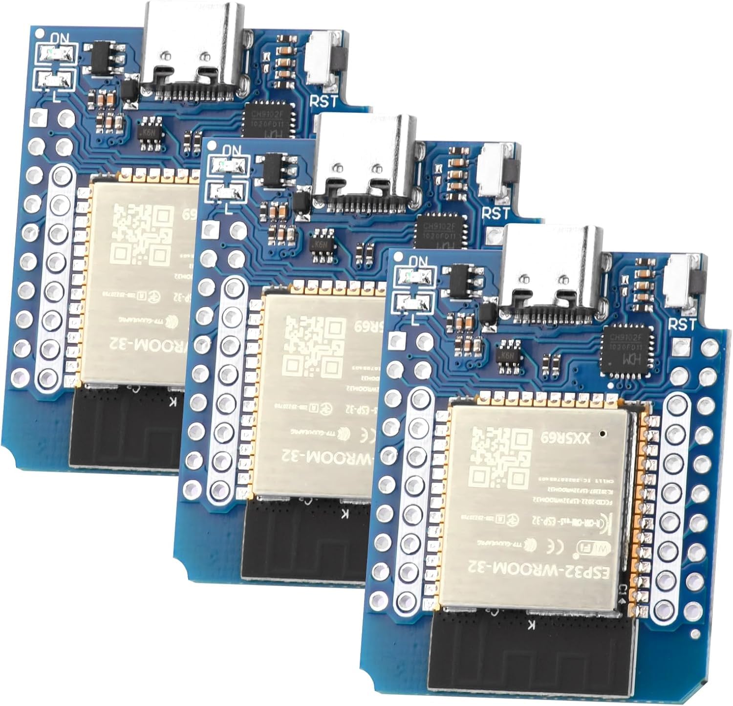 diymore 3 Stück ESP32 Mini Development Board ESP32 NodeMCU WiFi ...