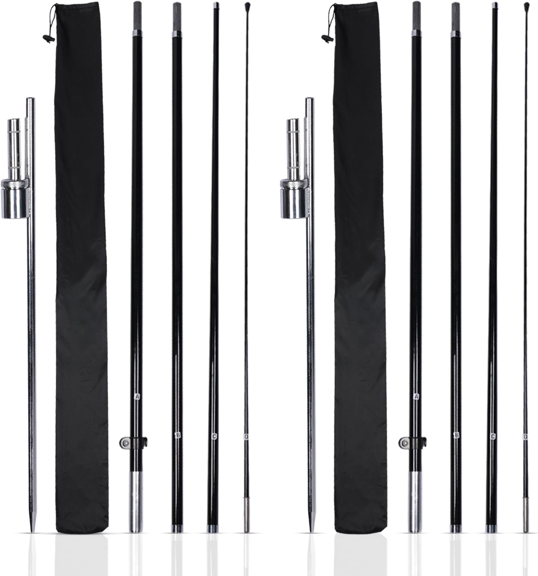 Amazon.com : Feather Flag Pole Kit for Swooper Flag 6FT, Swooper Flag ...