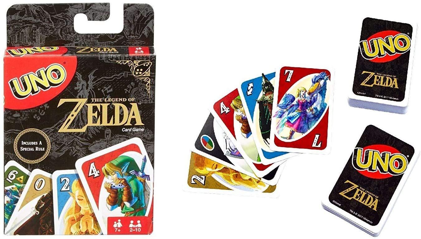 Snapklik.com : Mattel Games UNO The Legend Of Zelda Card Game For ...
