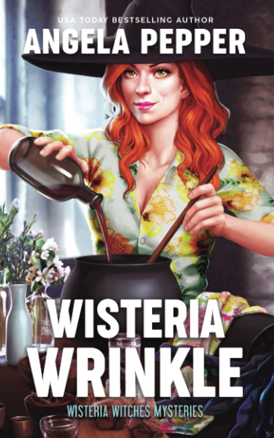 Amazon.com: Wisteria Wrinkle (Wisteria Witches Mysteries ...