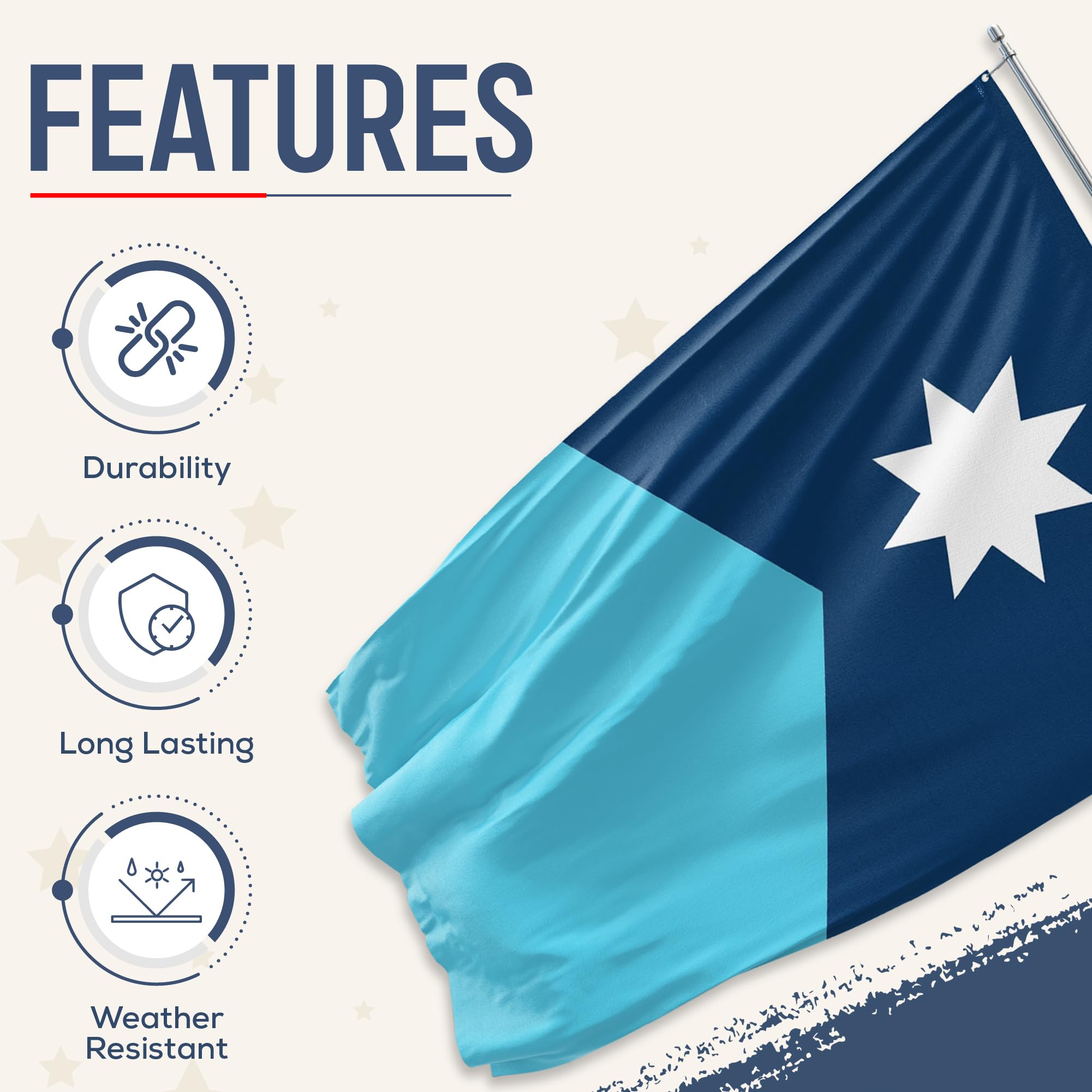 Snapklik.com : Minnesota Flag 5x8 Outdoor 100% Made In USA Minnesota ...