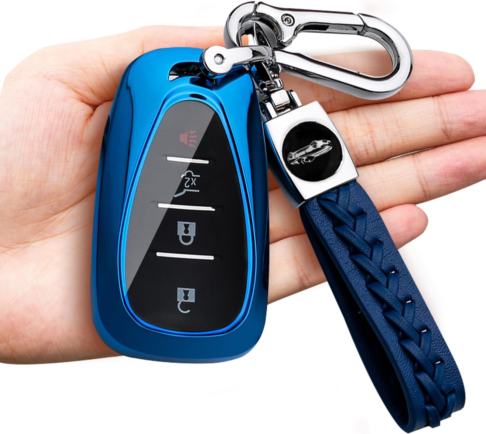 Amazon.com: NW Chevy Key Fob Case, TPU Protector with Key Chain ...
