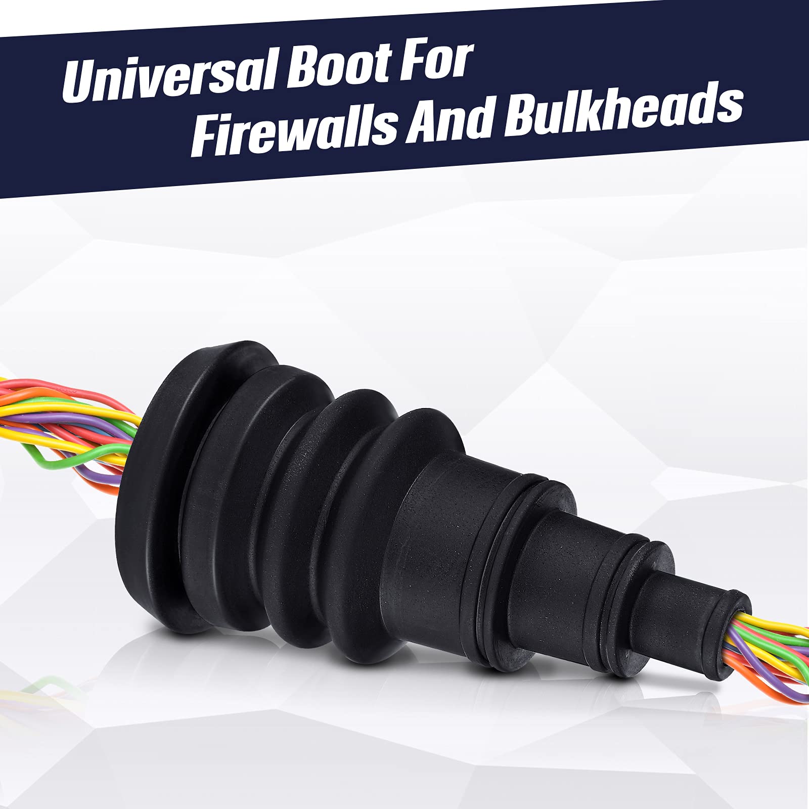 Snapklik.com : 4 Pcs Universal Firewall Boot Rubber Grommets ...