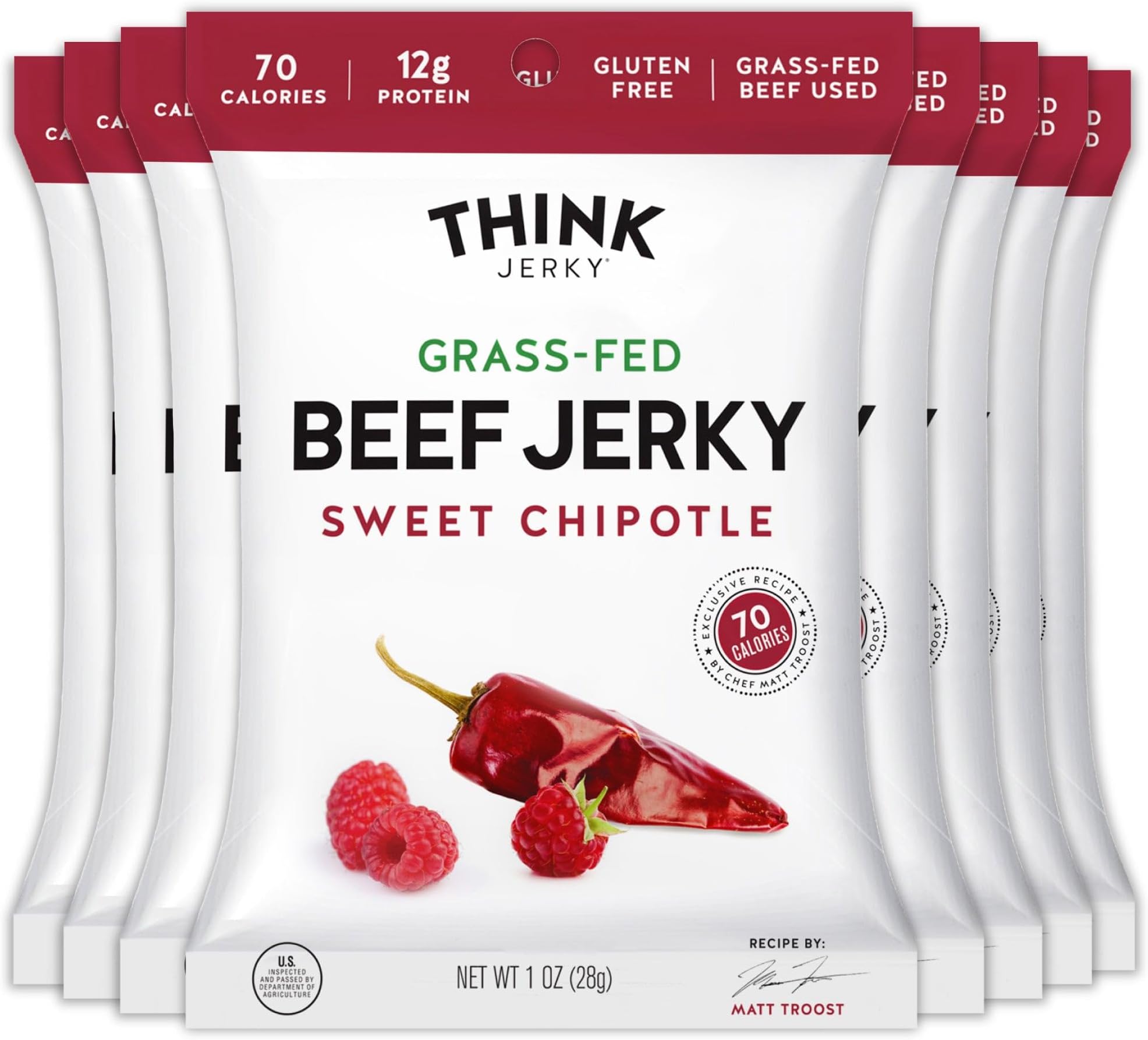 Amazon.com: KRAVE Zero Sugar Beef Jerky, Sea Salt, Chili Lime, Sweet ...