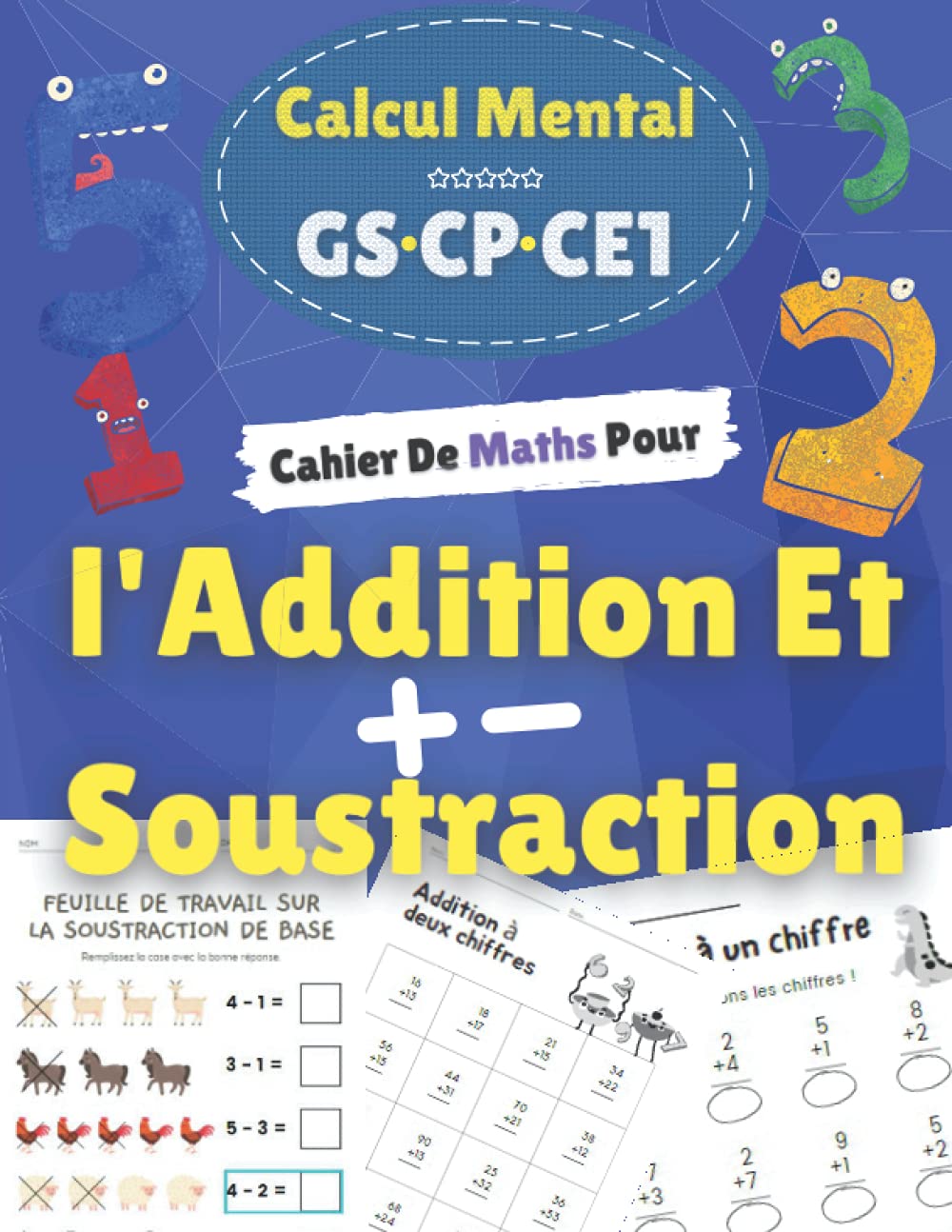 Cahier De Maths Pour Laddition Et Soustraction Calcul Mental Gs ...