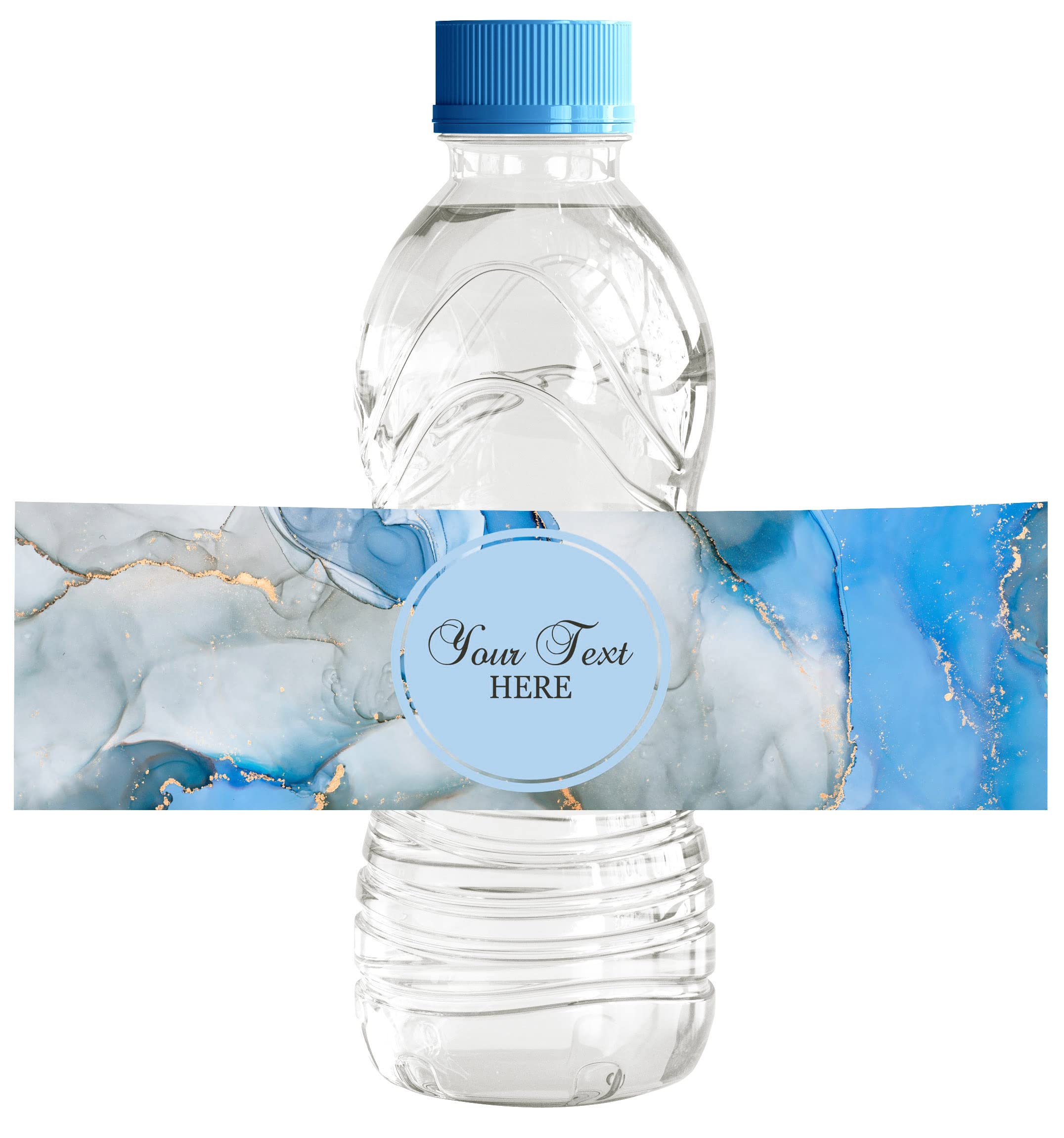Personalized Water Bottle Labels Brunch & Bubbly Personalized Water