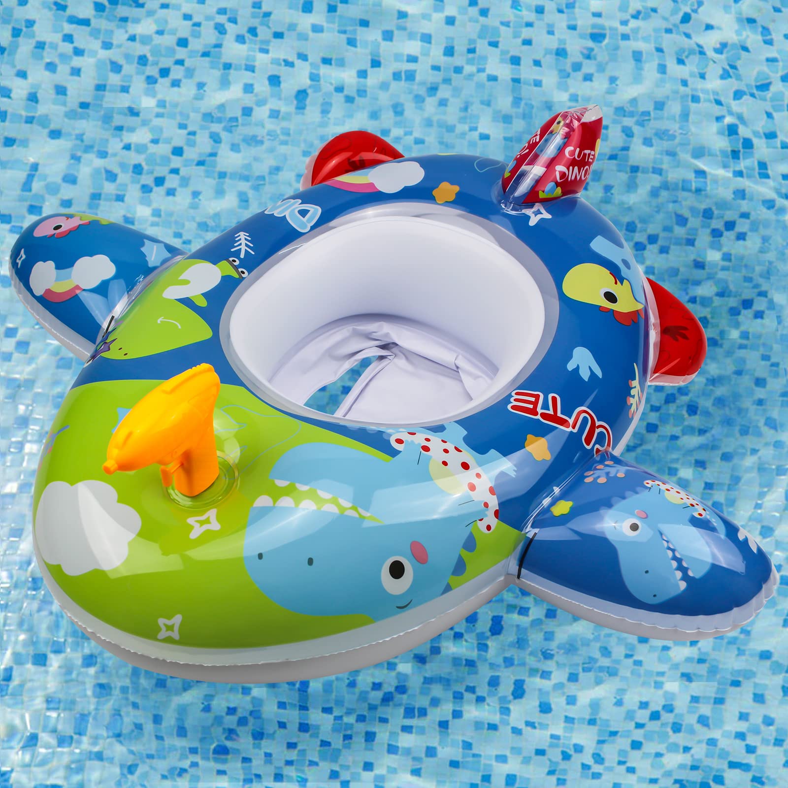 Snapklik.com : Baby Floats For Pool, Swimming Float Baby Inflatable Floater