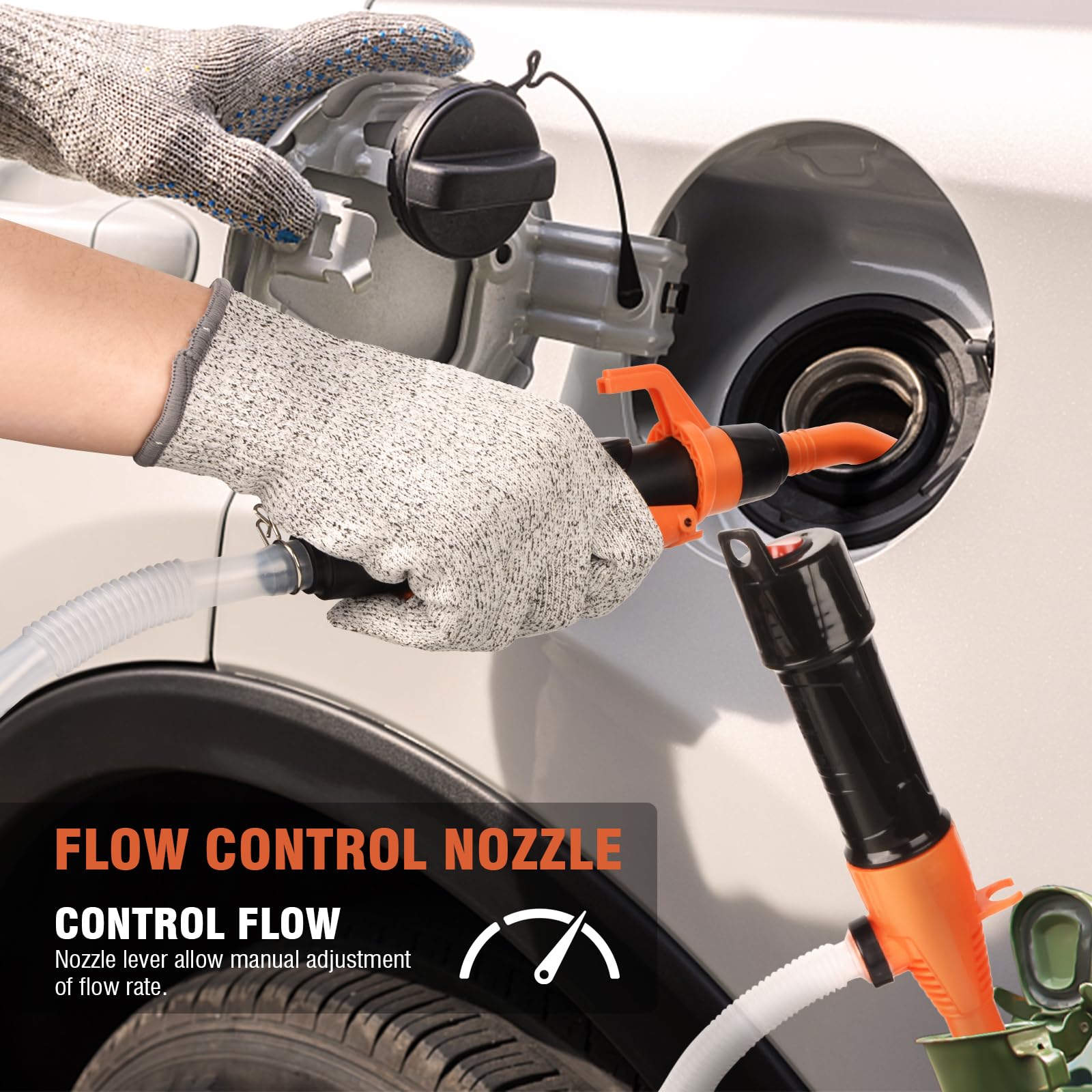 Snapklik.com : Portable Power Battery Liquid Transfer Pump - 2.2GPM ...