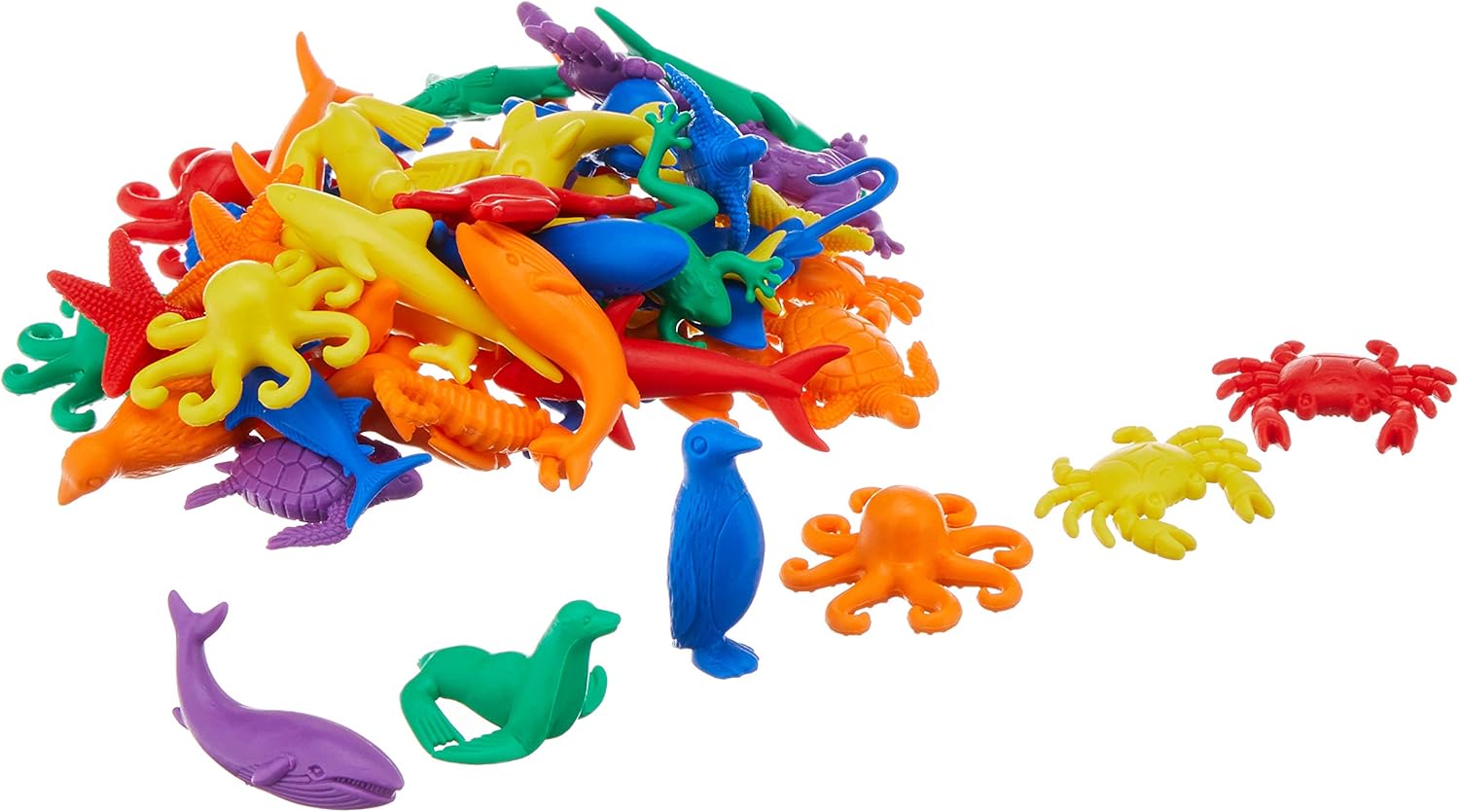 Amazon.com: Didax Educational Resources Sea Creature Counters, 84 ...